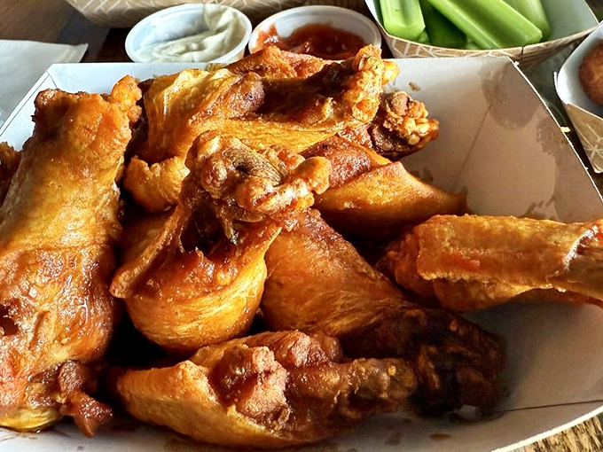 These wings aren't trying to reinvent the wheel&mdash;they're just showing the wheel how it's done, with crispy skin and juicy meat.