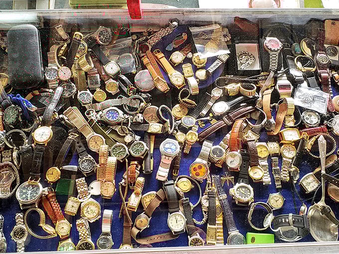 Wristwatches frozen in time, each dial telling stories of bygone eras when checking the time was an occasion to flash a bit of style.