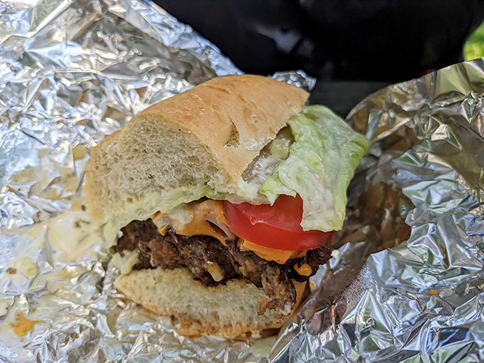 When a burger comes dressed with fresh lettuce, tomato, and melted cheese, you know you're not at some fast-food assembly line&mdash;you're somewhere special.