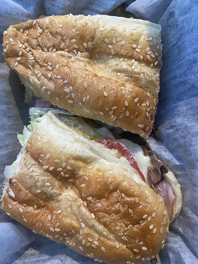 This sesame-seeded beauty opens like a book, telling a delicious story of meats and cheeses that's been a bestseller for generations.