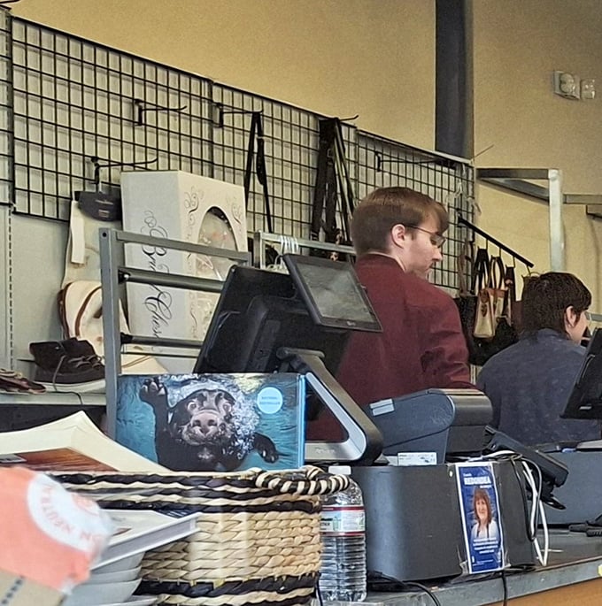 Where donations begin their journey to new homes. One person's spring cleaning becomes another's treasure trove.