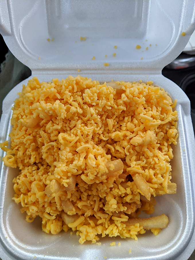 When cheese fries look like this, you don't need a fancy menu description. Your eyes (and soon your taste buds) tell the whole delicious story.