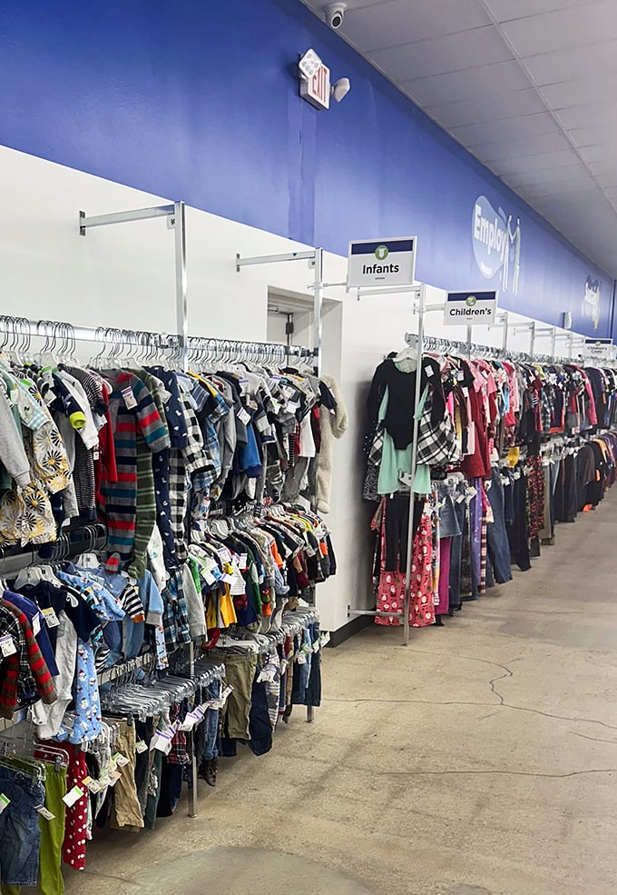 Tiny clothes for tiny humans who outgrow them at warp speed. Smart parents know a $3 outfit makes more sense than a $30 one.