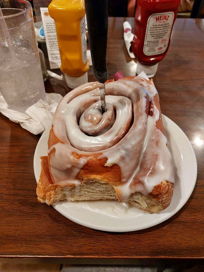 This cinnamon roll monument proves that some things in life are worth the extra calories.