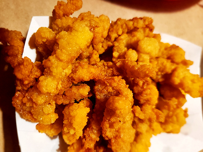 These golden clam strips aren't just fried&mdash;they're transformed into crispy, addictive morsels that disappear faster than you can say "pass the tartar sauce."