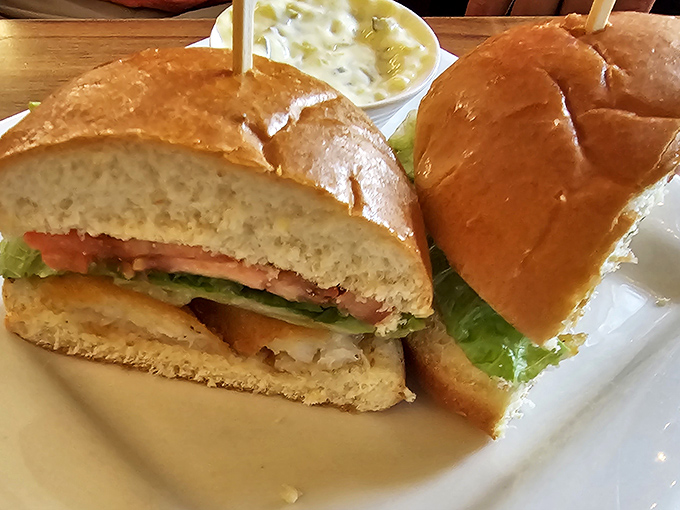 Fresh cod nestled in a pillowy bun with crisp lettuce&mdash;a sandwich that makes you wonder why you'd ever eat anything else.