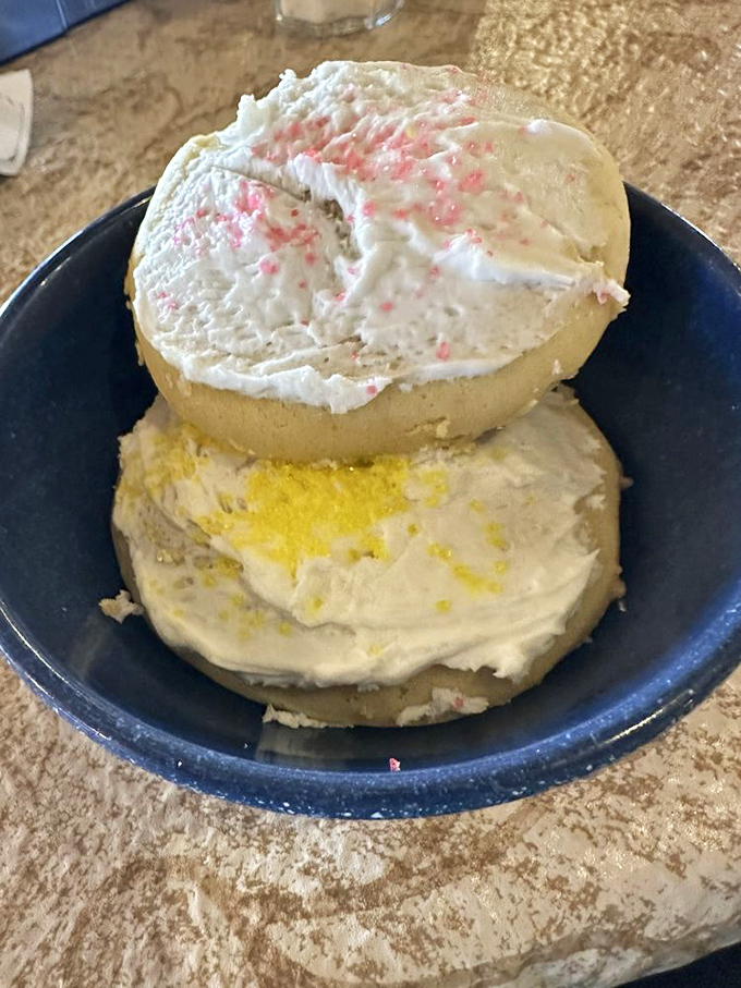 These ice cream scoops aren't just dessert; they're the sweet finale to a symphony of flavors that began with "hello" and ends with "I need a nap."