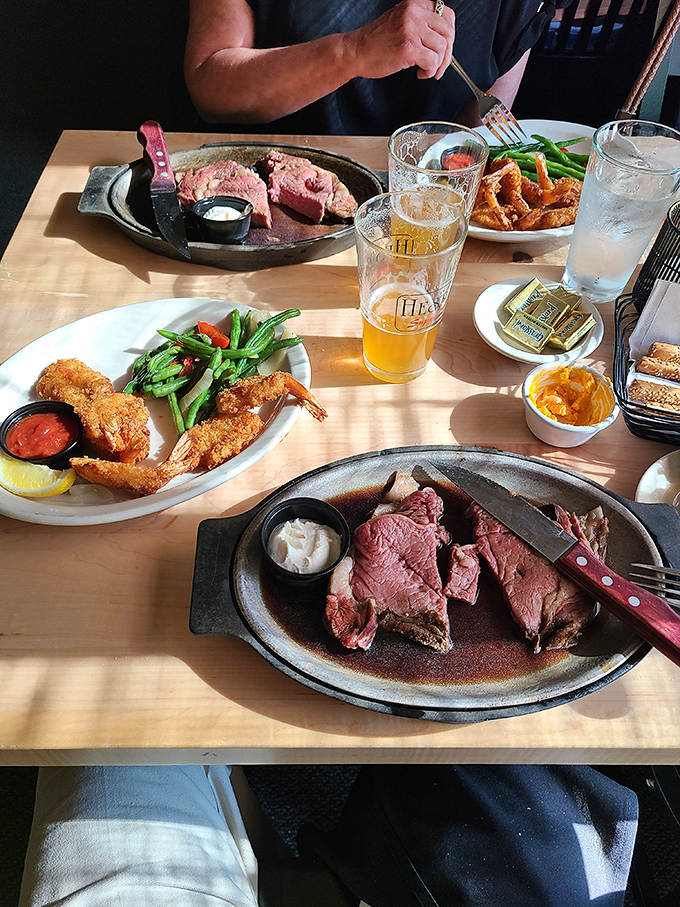 Tables set and ready for diners who know that tonight's meal is an event worth driving across state lines to experience.