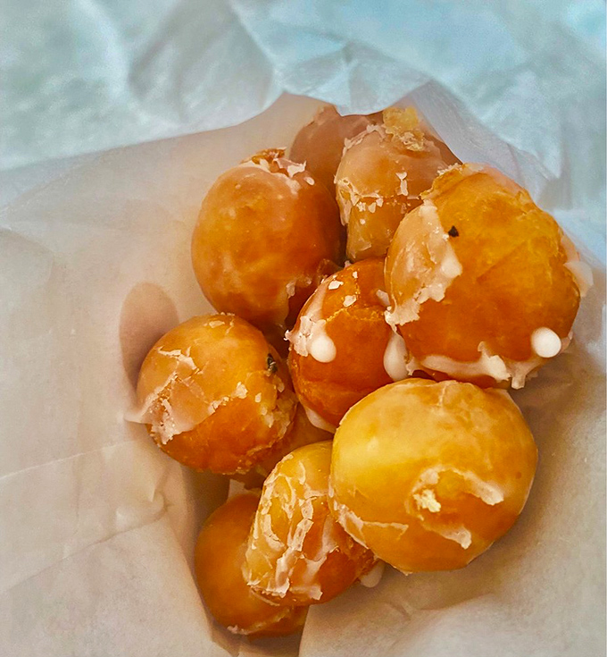 Donut holes: bite-sized perfection that somehow makes eating six donuts seem completely reasonable. "They're small!" you'll rationalize.
