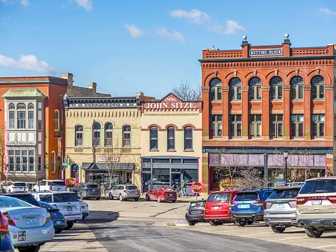 Downtown's historic buildings stand shoulder to shoulder like old friends, each with stories etched into their brick and mortar souls.