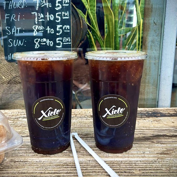 Cold brew that looks like it could fuel a rocket ship. These aren't just coffee drinks—they're liquid motivation with the Xielo seal of approval.