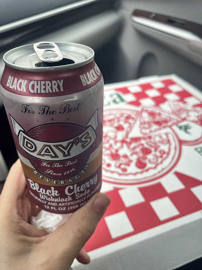 Nothing completes the Imperial Pizza experience like a classic Black Cherry soda&mdash;the unofficial beverage pairing of Pennsylvania pizza aficionados.