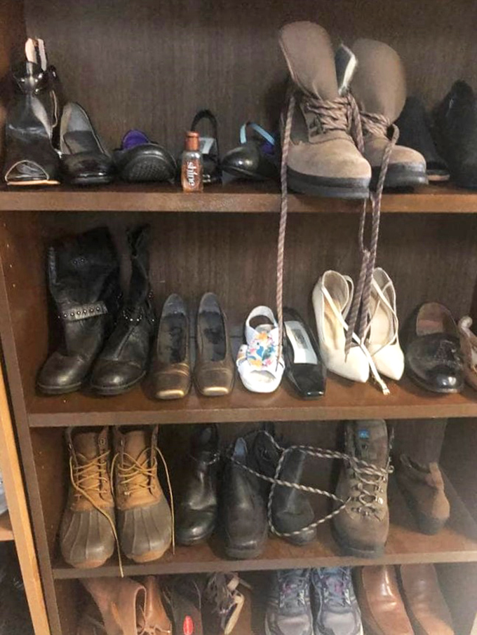 The footwear section&mdash;where every pair of shoes holds the possibility of being your Cinderella moment or your next Halloween costume.