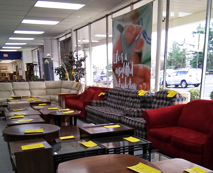 Furniture pieces wait patiently for their second act, from mid-century modern finds to comfy couches that have already been broken in for you.