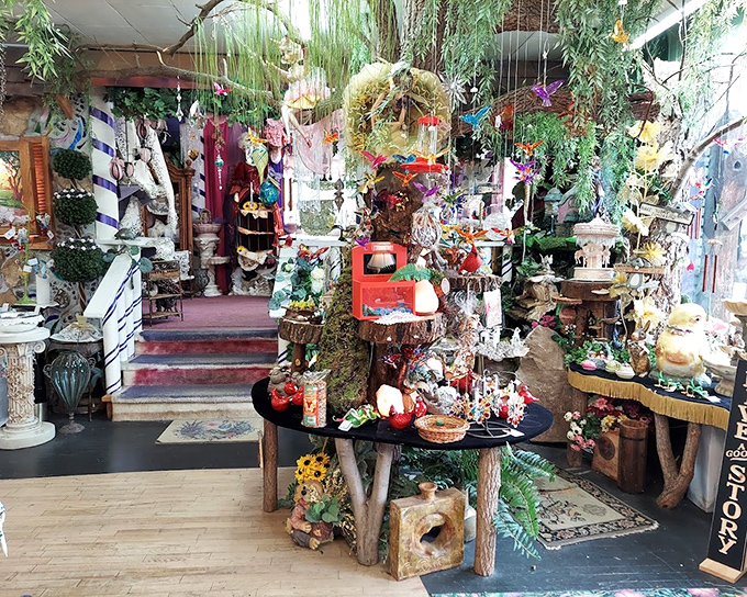 Inside the gift shop, a wonderland of tchotchkes awaits, where restraint goes to die and credit cards come to play.