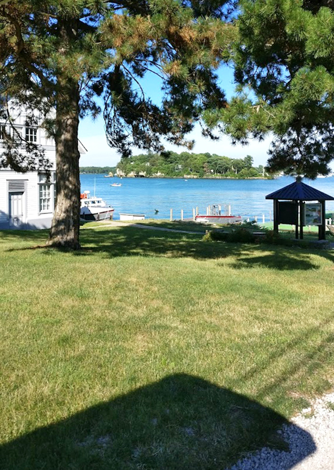 That perfect spot where shade trees, blue water, and island breezes come together to create nature's most comfortable living room.