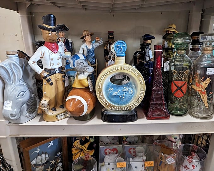 Cowboys, collectible decanters, and character jugs&mdash;the kind of conversation pieces that make dinner guests ask, "Where on earth did you find that?"