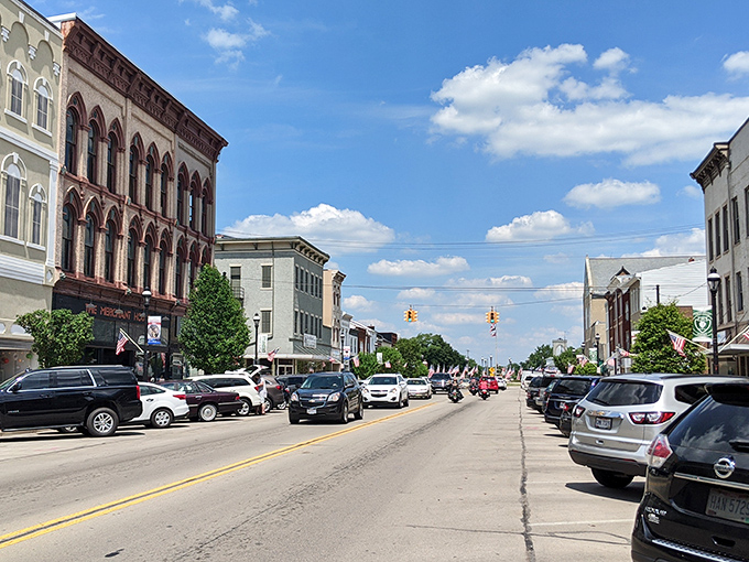 Downtown Greenville's architectural harmony creates a streetscape where every building seems to be having a pleasant conversation with its neighbors.