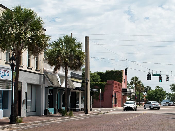 Palm trees frame the streets where locals actually know their neighbors' names and wave without being prompted by a homeowners association.