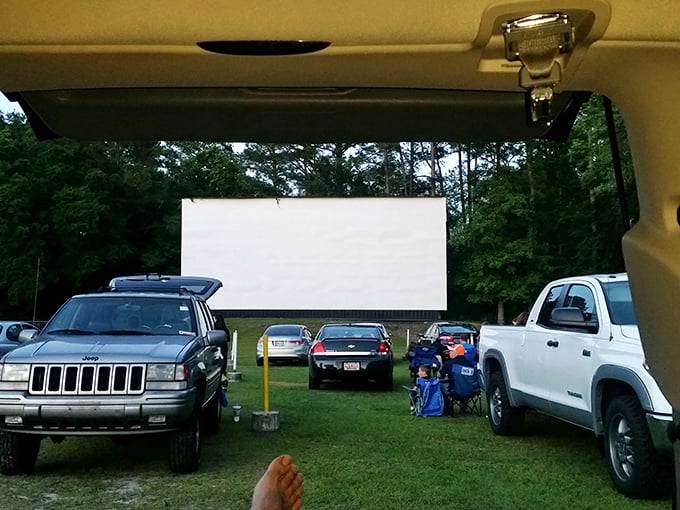 The best seat in the house? Your own car! Viewing movies through your windshield creates a private theater experience in a communal setting.