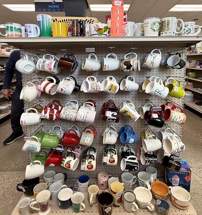 A mug for every mood, personality, and coffee preference. One person's cupboard cleanout becomes your morning ritual upgrade.