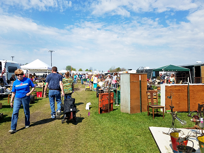 The universal language of haggling brings together folks from all walks of life. The thrill of the find transcends all demographics.