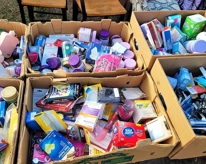 Bargain hunter's bonanza! These boxes of personal care products prove that saving money on essentials leaves more for the fun stuff.