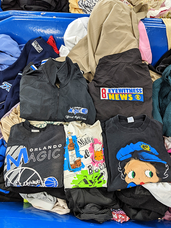 Orlando pride on full display! From Magic basketball to quirky graphic tees, yesterday's memorabilia becomes tomorrow's vintage statement piece.