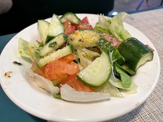 Fresh fattoush salad brings Mediterranean sunshine to your plate with every colorful, herb-kissed bite you take. 