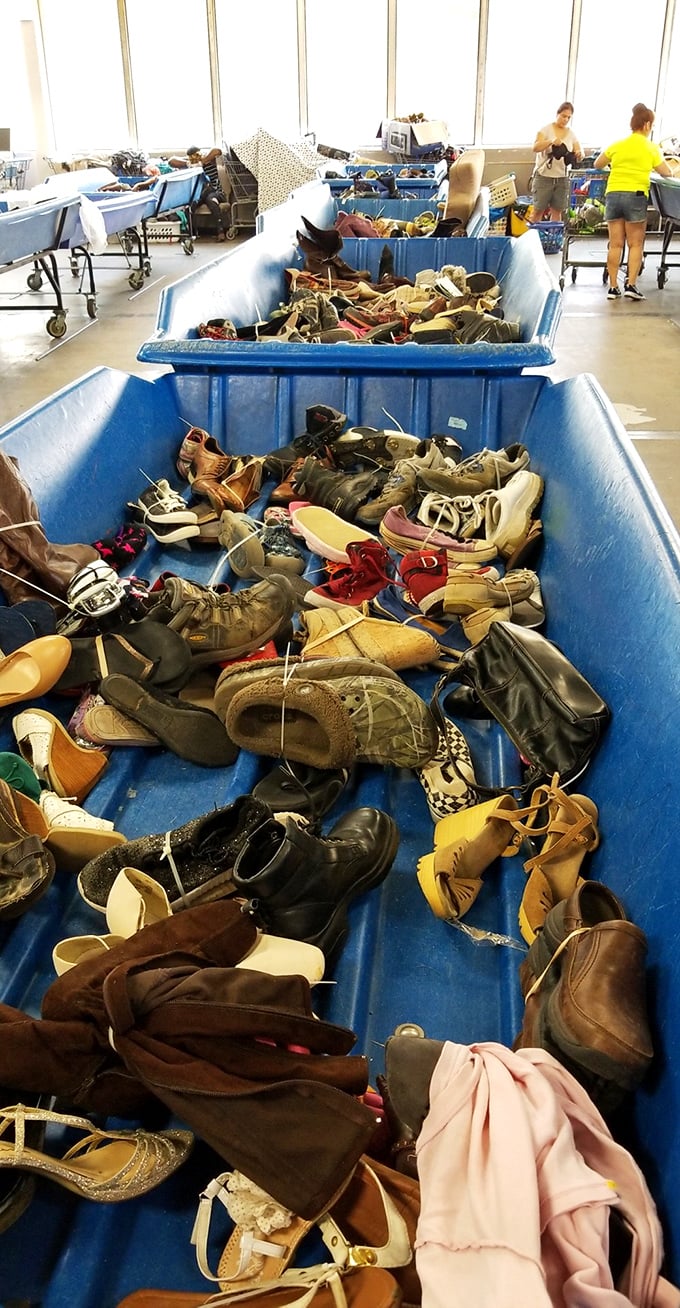 The island of mismatched soles&mdash;where every shoe is hoping to meet its perfect match or brave fashionista willing to start a new trend.