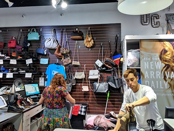 The buying counter&mdash;where yesterday's impulse purchases become tomorrow's treasures. One person's "what was I thinking?" is another's "exactly what I wanted!"