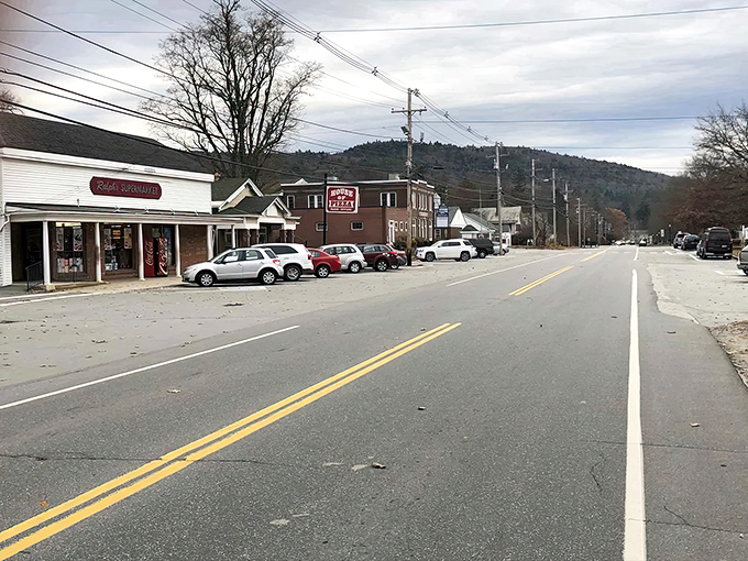 Main Street looks like a Norman Rockwell painting decided to become three-dimensional and infinitely more charming.