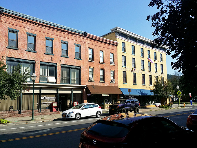 These colorful historic buildings aren't just structures&mdash;they're Owego's personality in architectural form, standing shoulder to shoulder like old friends.