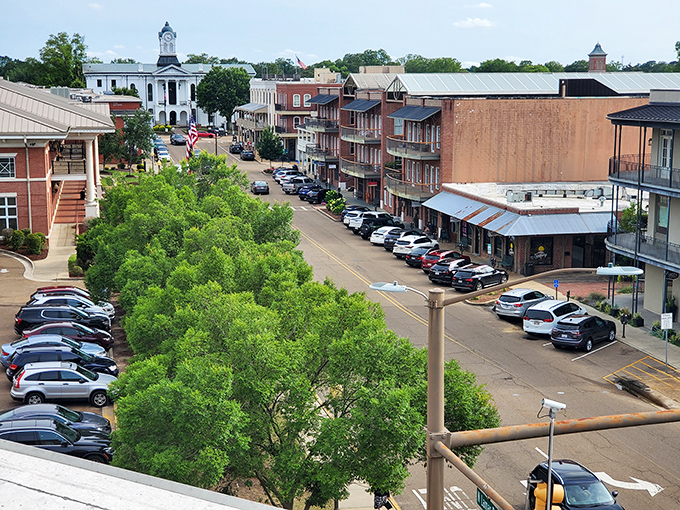From this bird's-eye view, Oxford's historic square unfolds like chapters in a beloved novel, each building holding stories waiting to be discovered.