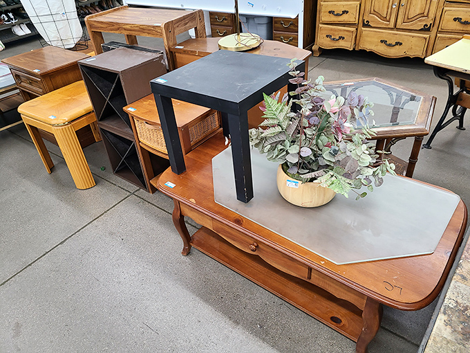 Furniture finds that span decades of design&mdash;from mid-century modern to farmhouse chic, each piece tells a story waiting for a new chapter.