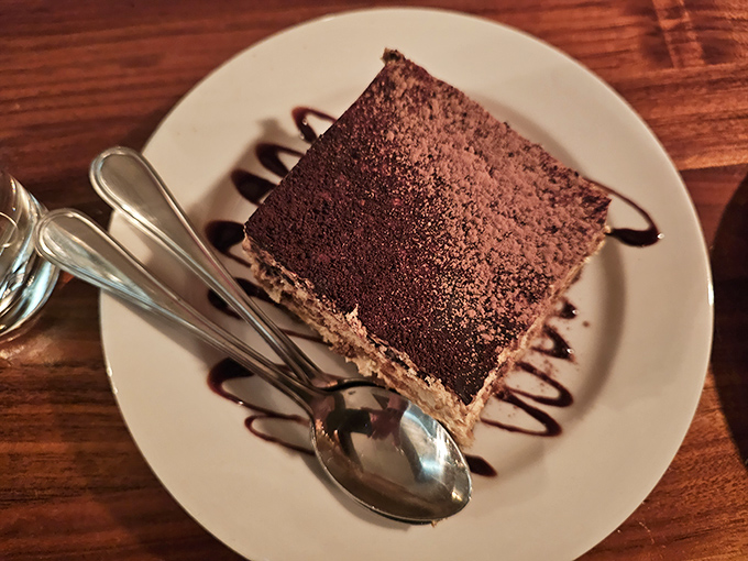 Tiramisu so perfectly executed it deserves its own standing ovation&mdash;a coffee-infused dream that melts away faster than your willpower.