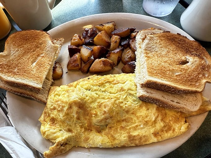 When vegetables meet eggs in perfect harmony, it's less of a breakfast and more of a morning concert for your taste buds.