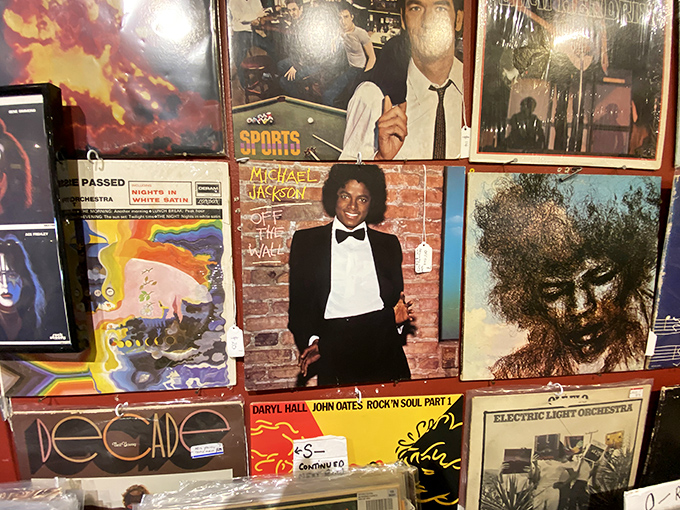 Michael Jackson's "Off the Wall" keeping company with Daryl Hall – now that's a dinner party playlist.