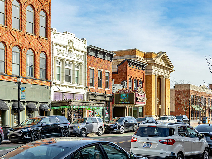 Downtown Adrian's storefronts create a Norman Rockwell scene, where small-town dreams still come true.