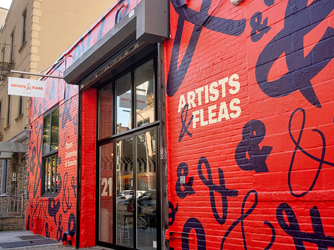 Industrial chic meets creative chaos in this warehouse wonderland of artistic treasures galore.