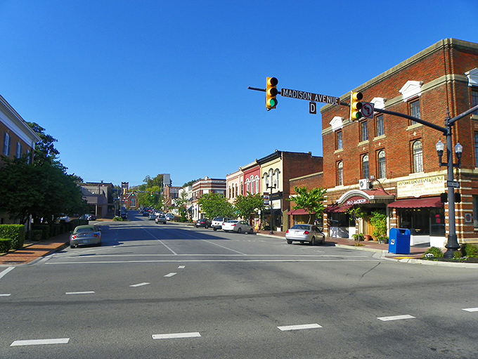 Athens' town square combines historic charm with modern convenience&mdash;the perfect backdrop for affordable small-town living.