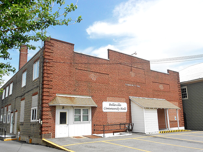Belleville's brick community hall might look simple, but it's where locals gather for auctions of farm-fresh treasures every Wednesday.