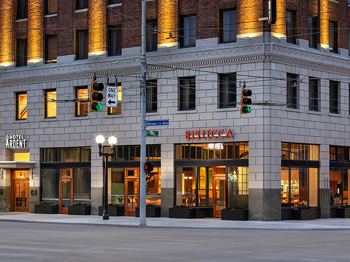 Downtown sophistication meets Italian tradition in Dayton's most elegant pasta and wine destination spot.