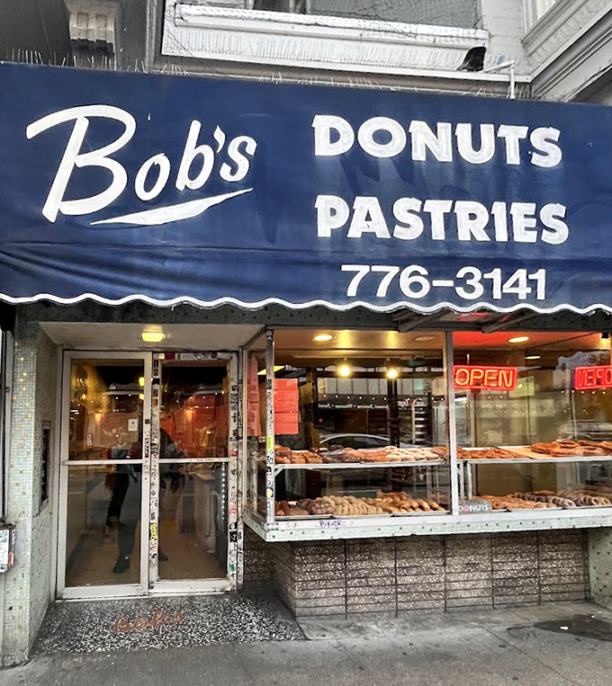 Bob's no-frills approach lets the donuts do the talking - and they've got plenty to say!