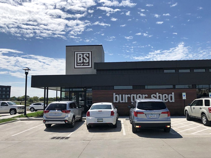 Contemporary design meets timeless burger craftsmanship in this sleek Altoona destination spot. 