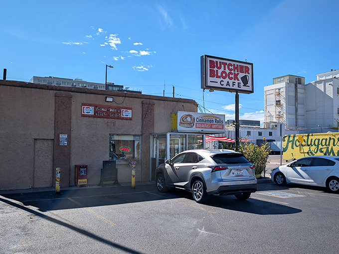 Sometimes the best breakfast treasures hide behind the most unassuming brick and mortar facades.