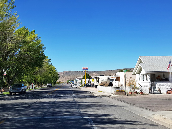 Caliente's Spanish-style railroad depot dominates the town with its elegant white walls and red tile roof, a surprising architectural gem.