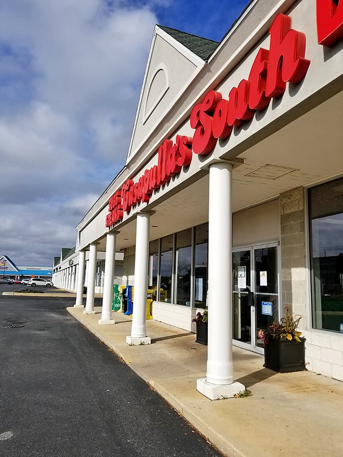 Shopping plaza exterior hides sandwich treasures - Casapulla's proves location matters less than what's between the bread.