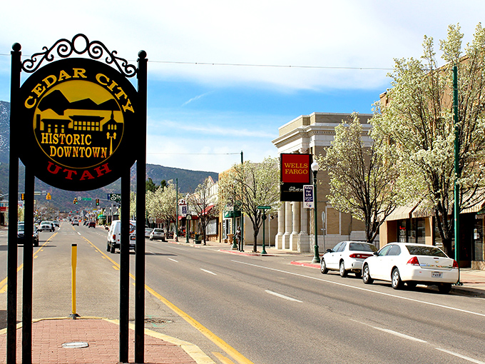 Cedar City's historic downtown feels like stepping into a Western movie where the prices stayed in 1950.