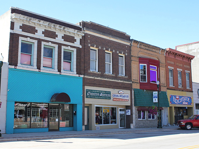 Cherokee's colorful storefronts paint a picture of a downtown that refuses to fade into forgotten history.